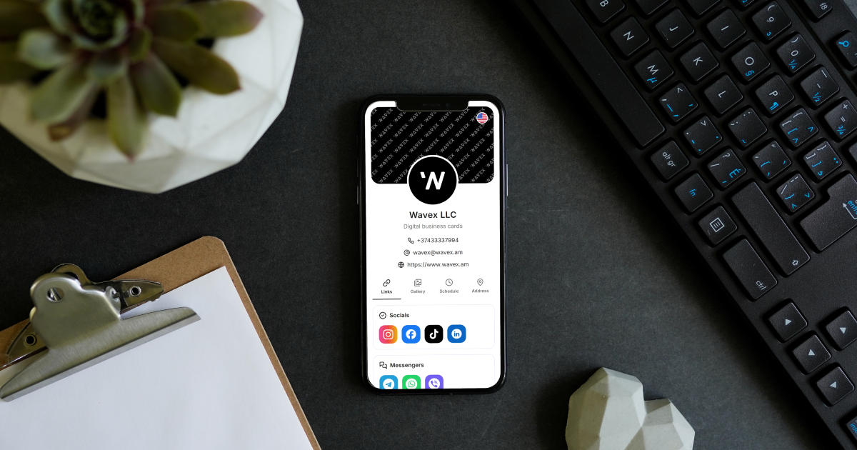 Wavex | Digital business cards